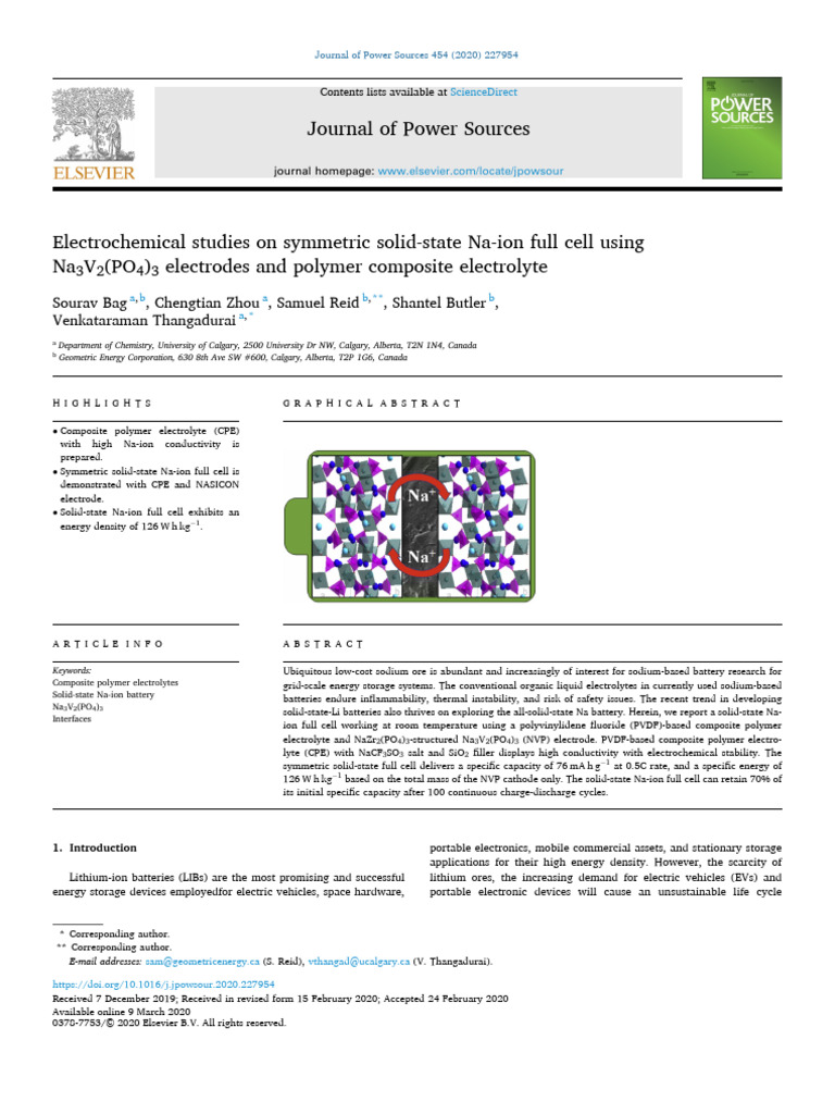 J Power Sources | PDF | Electrochemistry | Lithium Ion Battery