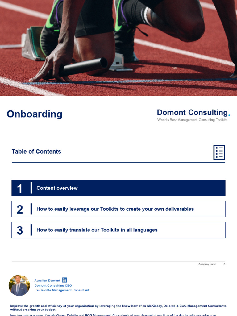 Content Overview and Onboarding | PDF | Strategic Management ...