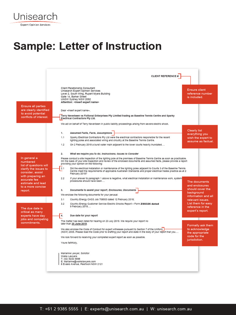 Letter of Instruction - Final, April 30, 2019 - v2 | PDF | Government ...