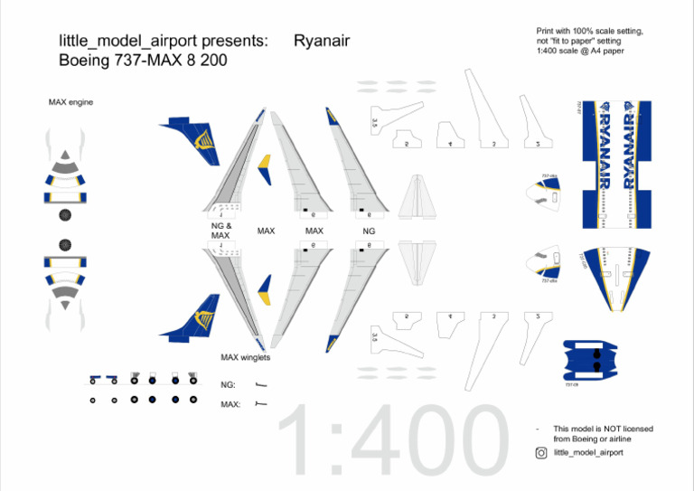 Ryanair 737 Max 8 200 | PDF