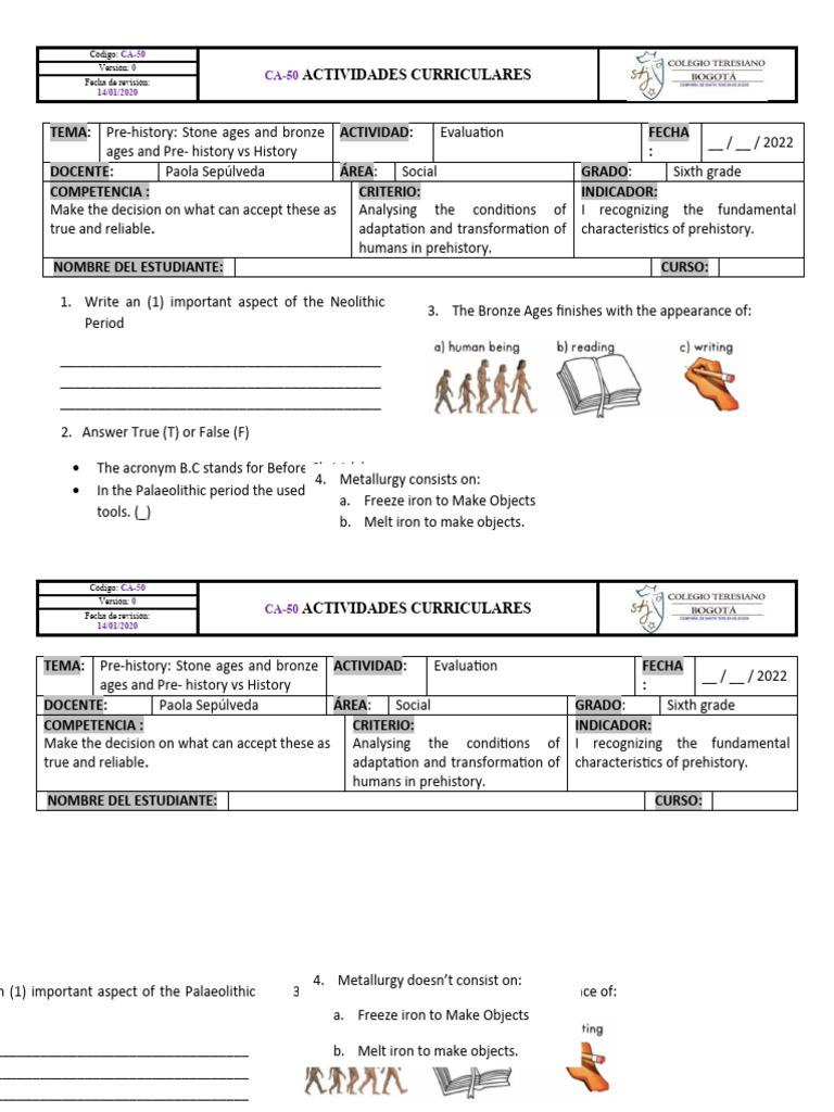 History Evaluation | PDF | Nature | Liberal Arts Education