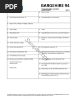 GENCON 1994 Charter Party Form | PDF | Cargo | Shipping