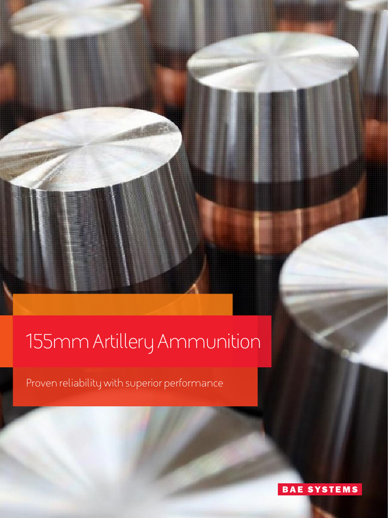 155mm Ammunition Brochure | PDF | Shell (Projectile) | Ammunition