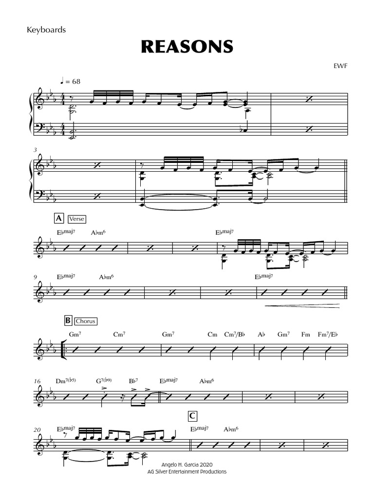 Reasons - Keyboards | PDF