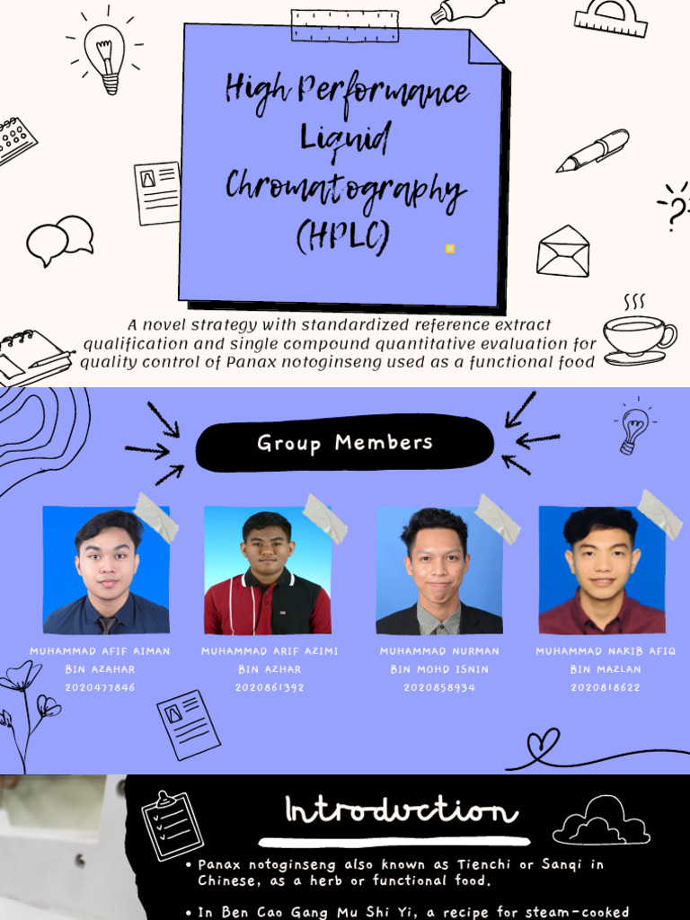 Case Study Chm260 HPLC | PDF | High Performance Liquid Chromatography ...