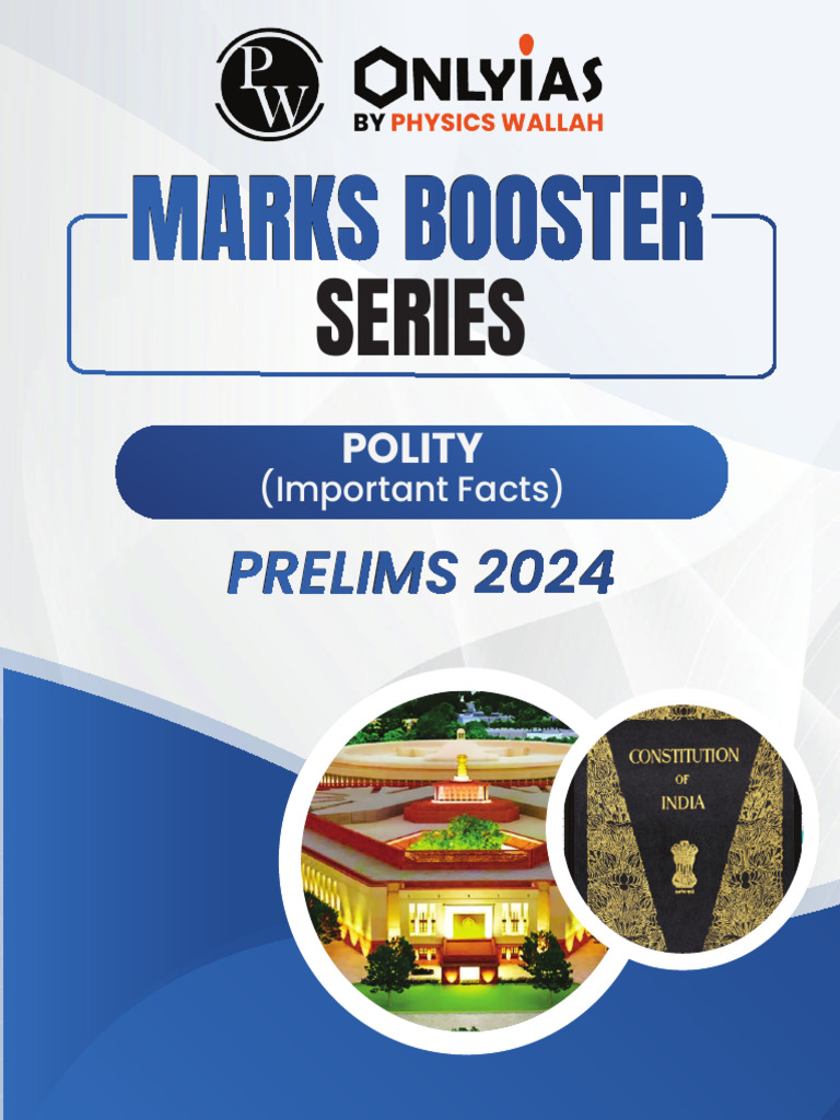 POLITY (Important Facts) | PDF | Languages Of India | Legal Documents