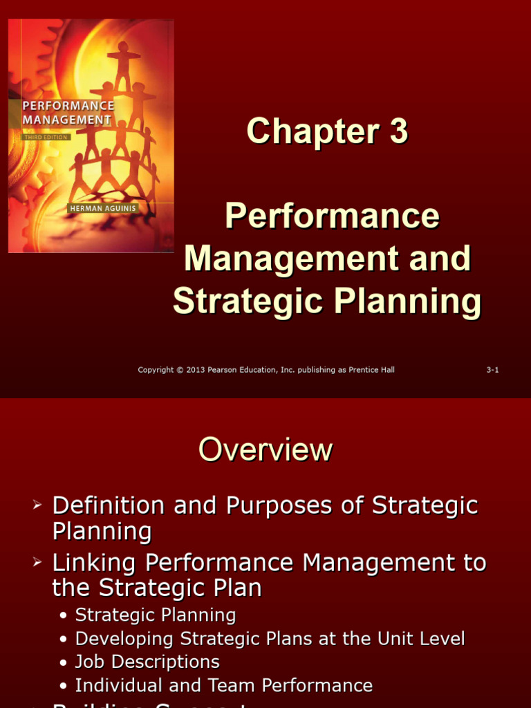 HRM544 Aguinis Pm3 PPT 03 | PDF | Strategic Planning | Goal