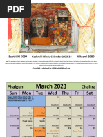 Vikram Samvat 2083 Calendar Overview | PDF | Lunisolar Calendars ...