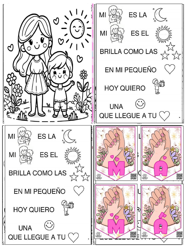 Manualidad Día De La Madre Pdf