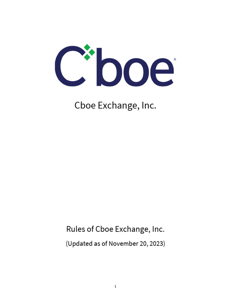 C1 Exchange Rule Book | PDF | Option (Finance) | Margin (Finance)