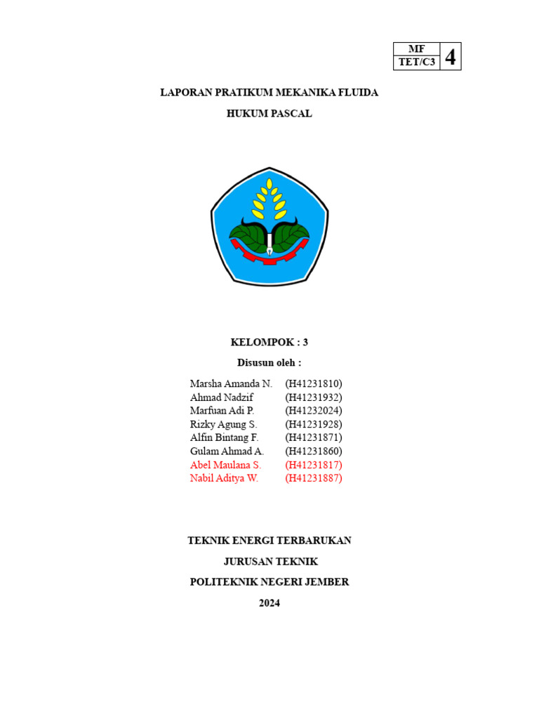 Laporan Praktikum Hukum Pascal | PDF