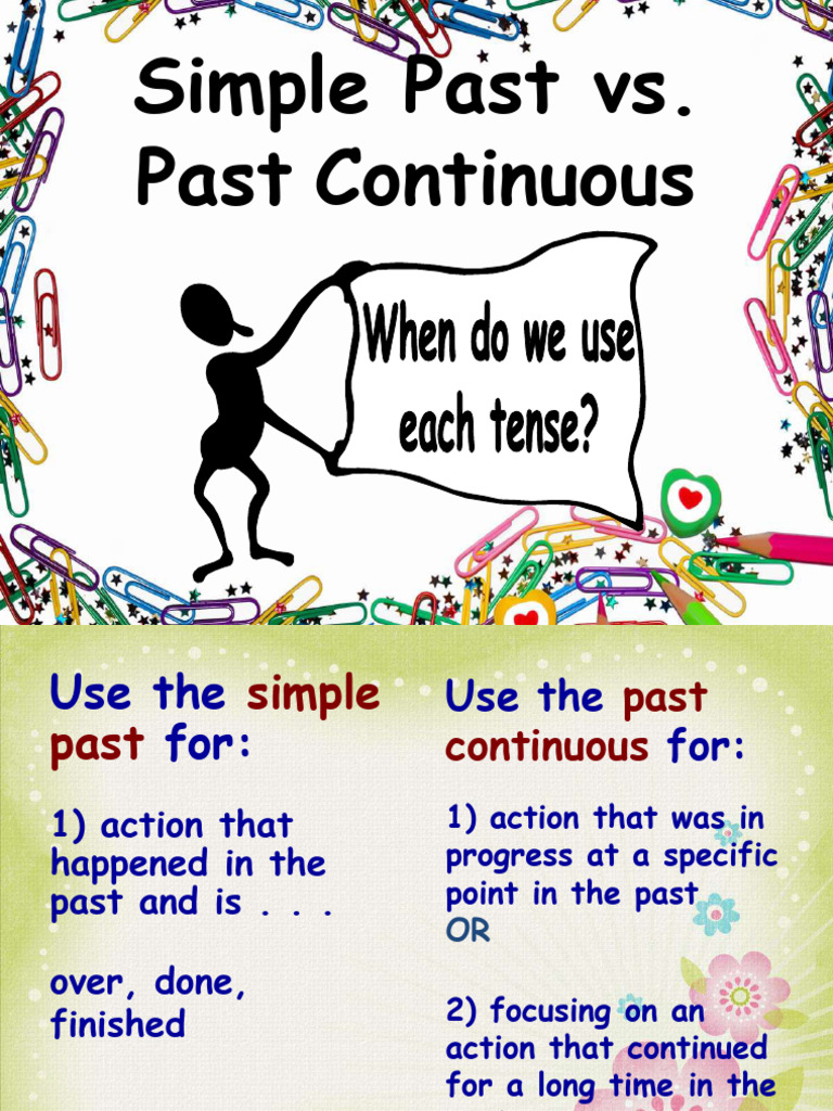 Simple Past vs. Past Continuous Explained | PDF | Verb | Grammatical Tense