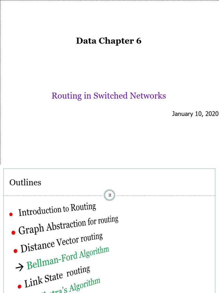 Chapter 6 | PDF | Routing | Networking Standards