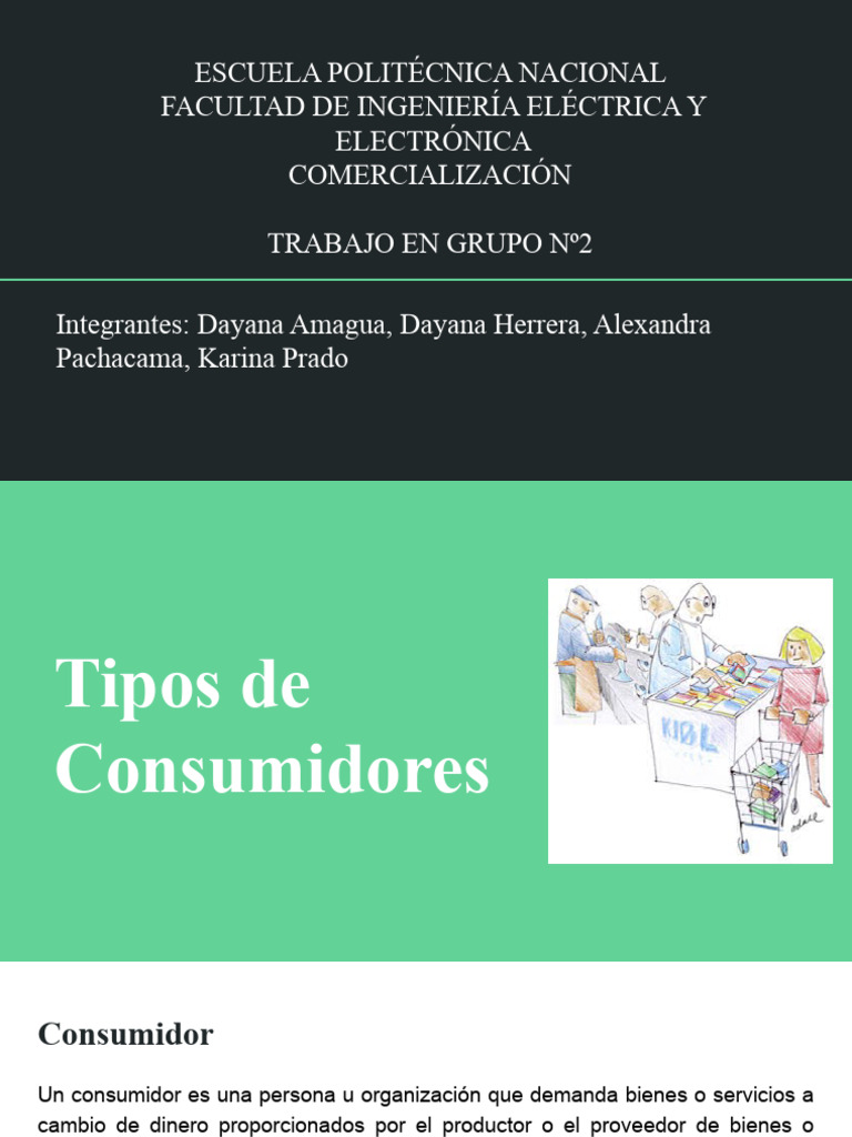 Tipos de Consumidores y Comportamiento | PDF | Ciencias sociales