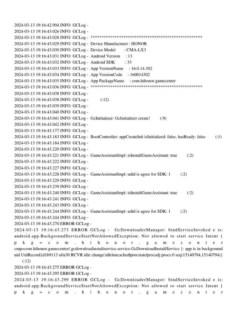 GC | PDF | Android (Operating System) | Software Development Kit