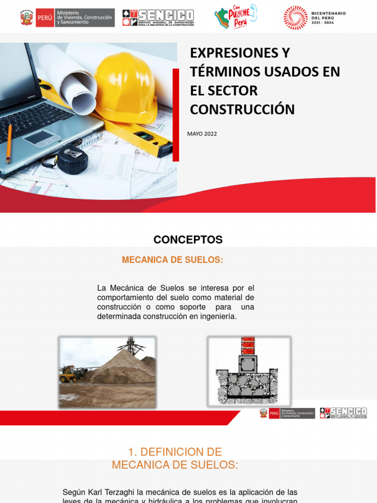 Clase 9 Expresiones y Términos Usados en El Sector Construcción ...