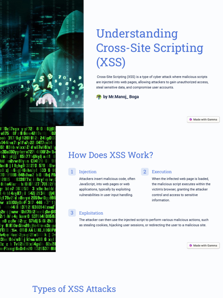 Understanding Cross Site Scripting XSS | PDF | Malware | World Wide Web