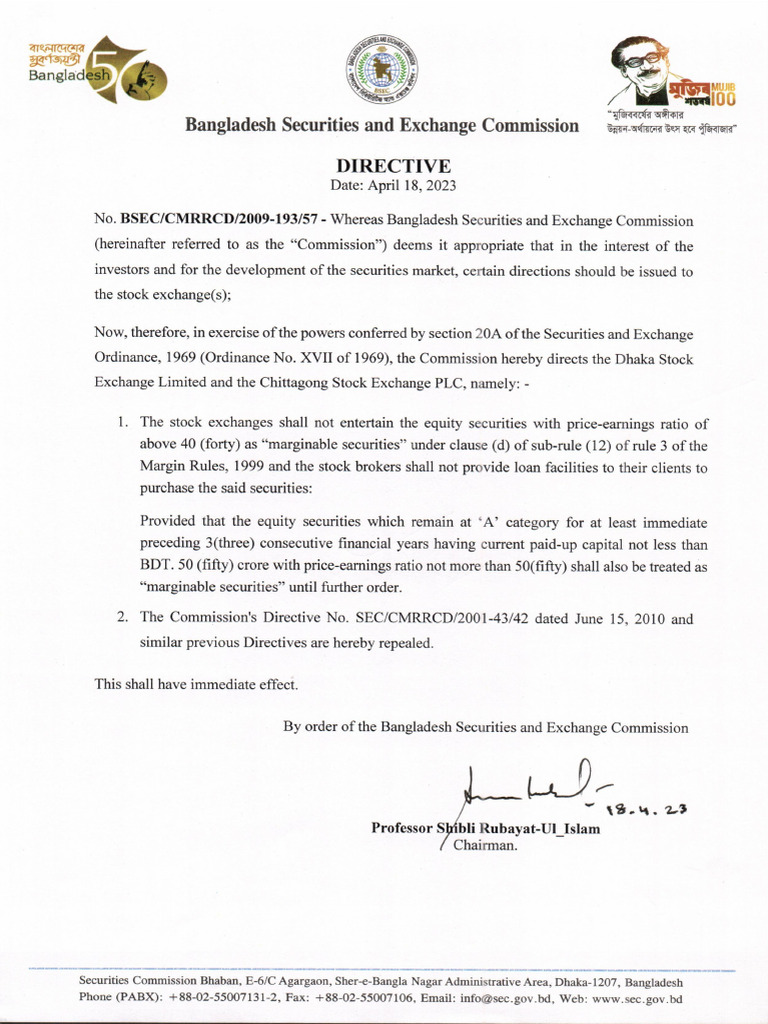 Directive - 18.04.2023 - Directive On Regarding Definition of ...