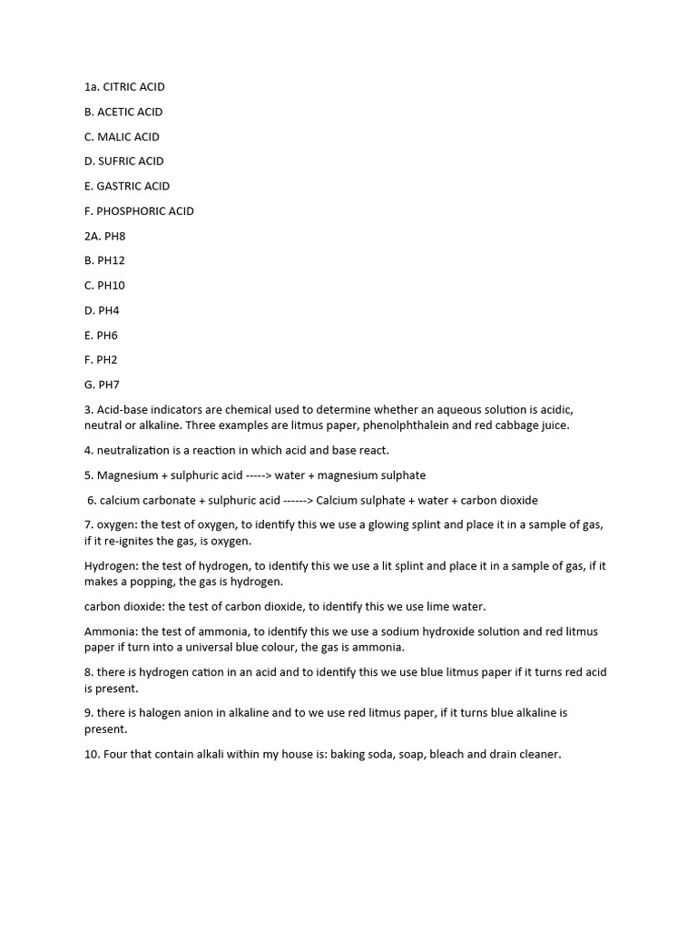 Chemistry Basics for Students | PDF
