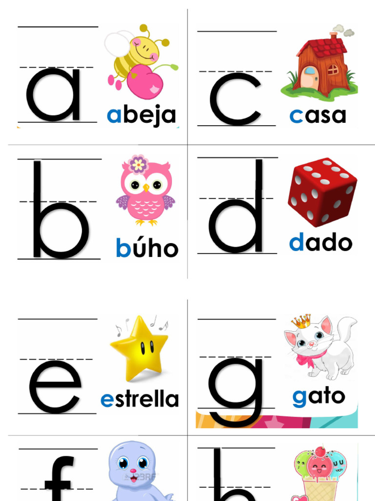 Abecedario Minuscula | PDF