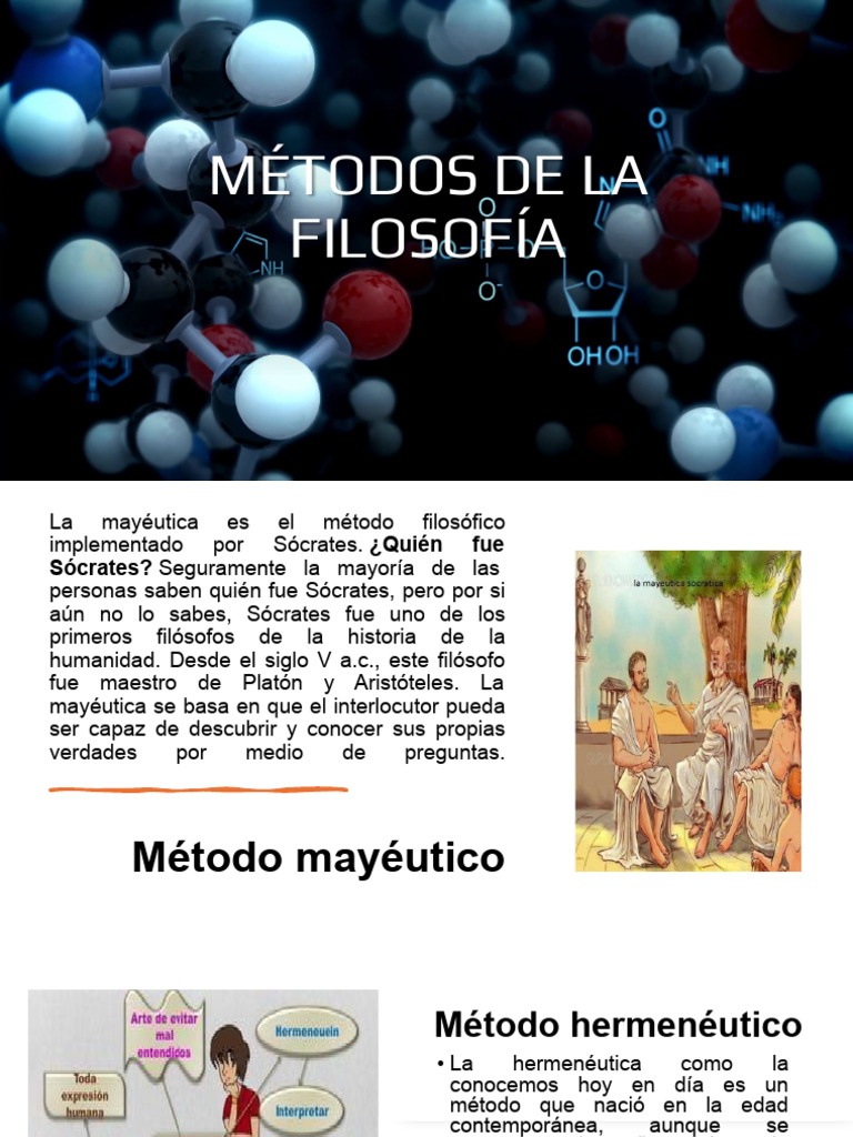 Métodos Filosóficos Clave y su Evolución | PDF | Empirismo | Conocimiento