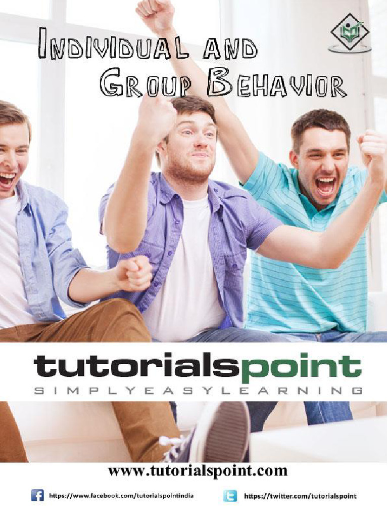 Individual and Group Behavior Tutorial | PDF | Extraversion And Introversion | Personality Type