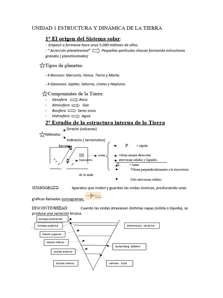 Biologia | PDF | Placas tectónicas | Temblores
