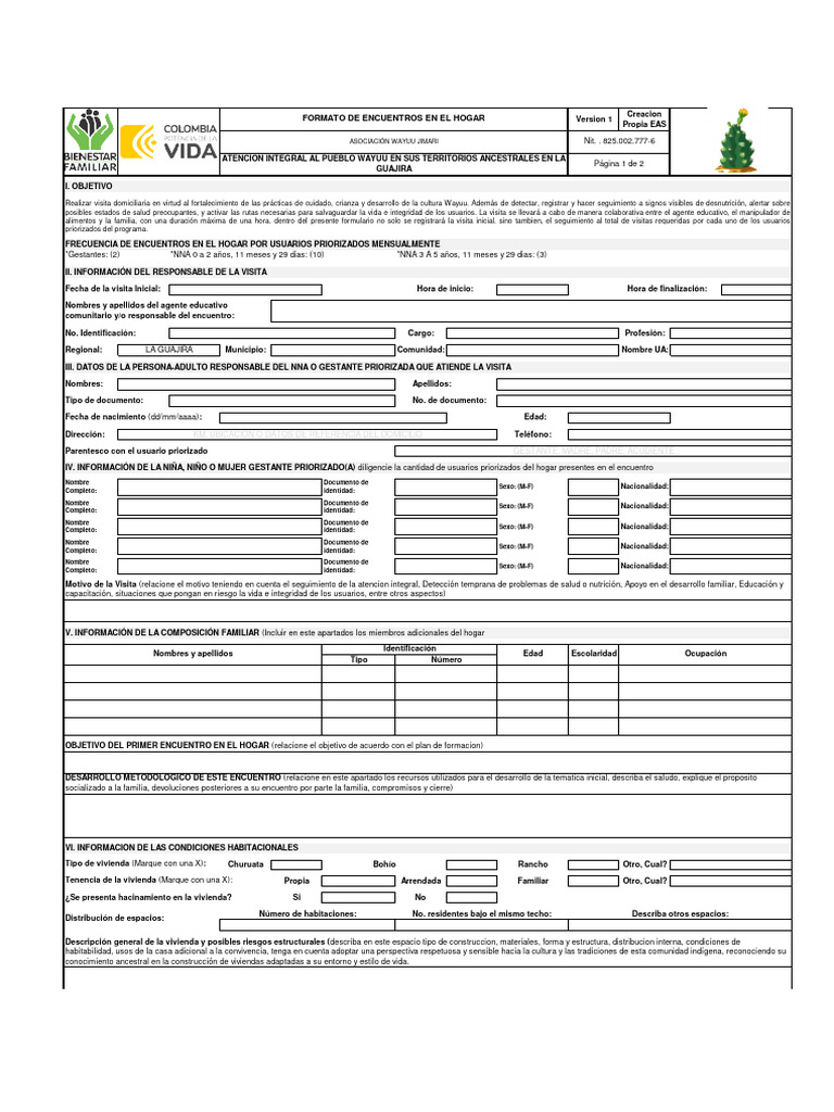 Encuentros en El Hogar Jimari | PDF