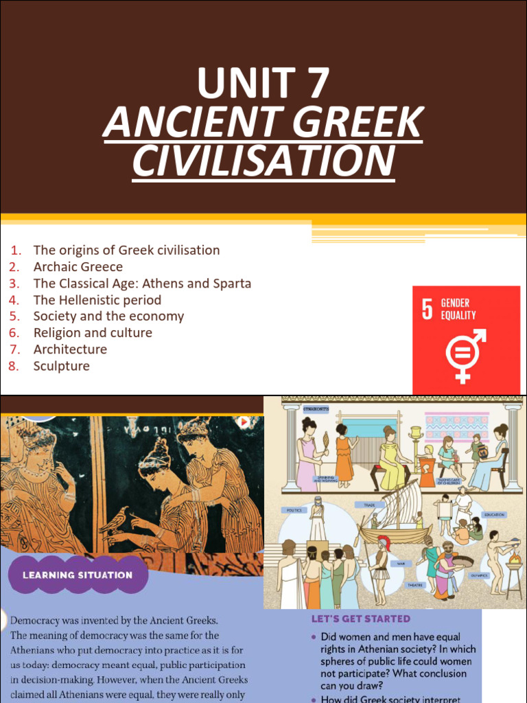 Unit 7. Greek Civilisation | PDF | Alexander The Great | Ancient Greece