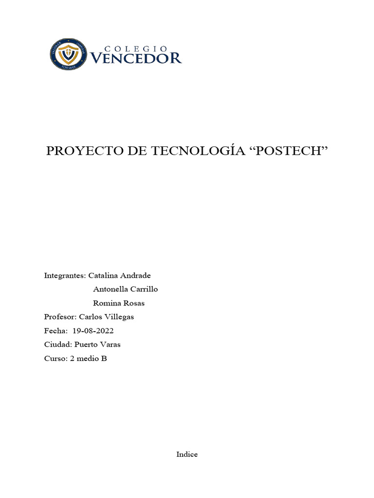Postech | PDF | Logística | Reciclaje