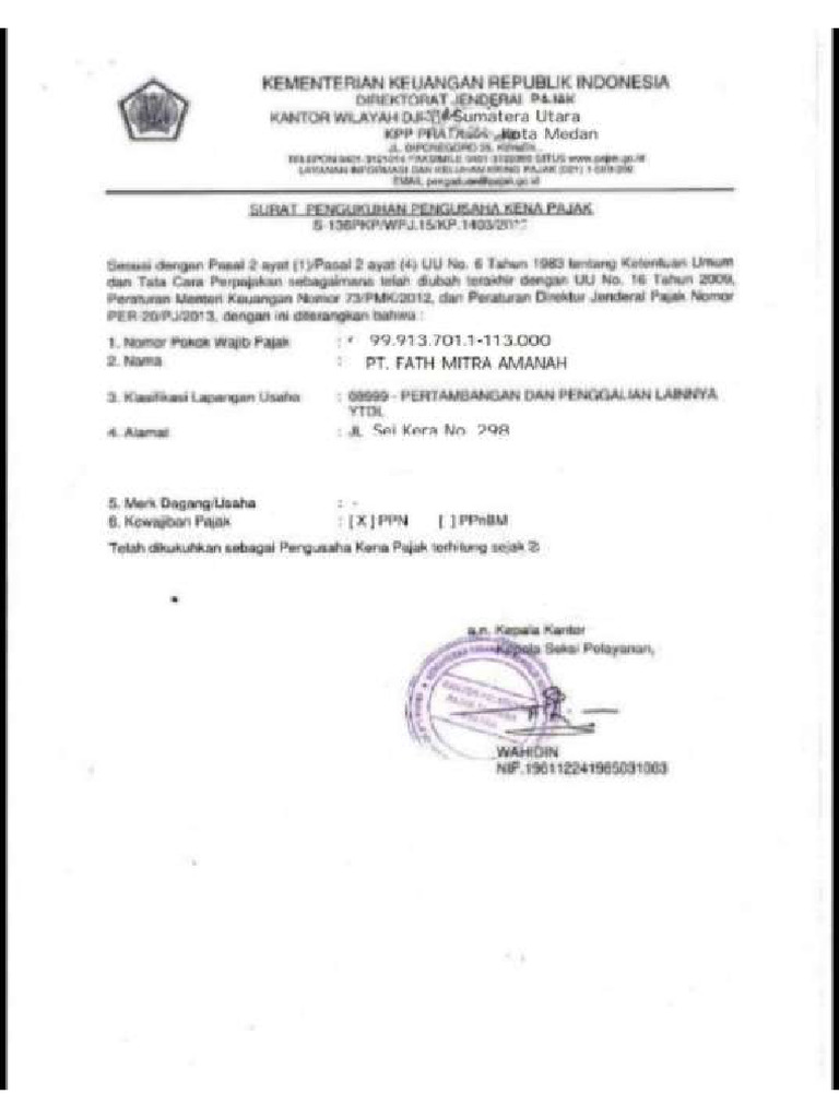 Fathmitraamana SPPKP | PDF