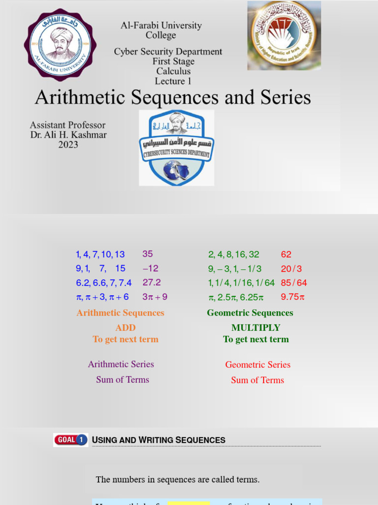Understanding Sequences and Series | PDF | Summation | Sequence