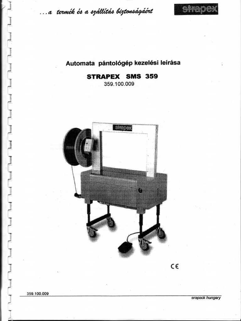 Strapex SMS 359 | PDF