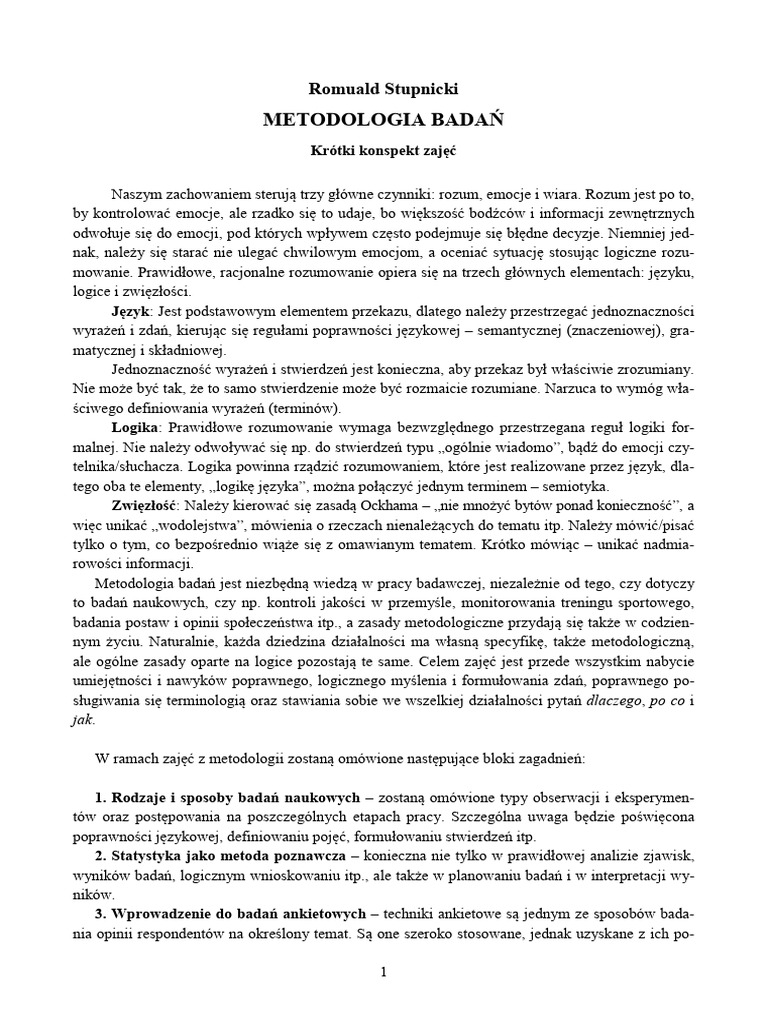 Metodol Prakt 1 | PDF