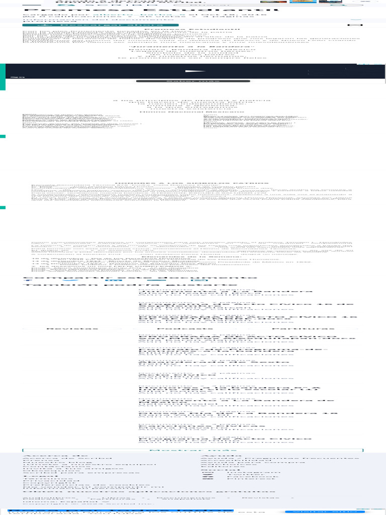 Promesa Estudiantil PDF México Entretenimiento (general) | PDF