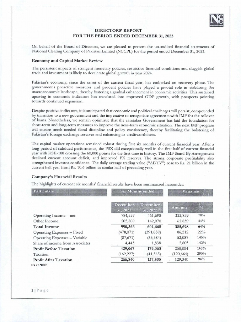 1 Director Report | PDF | International Monetary Fund | Taxes