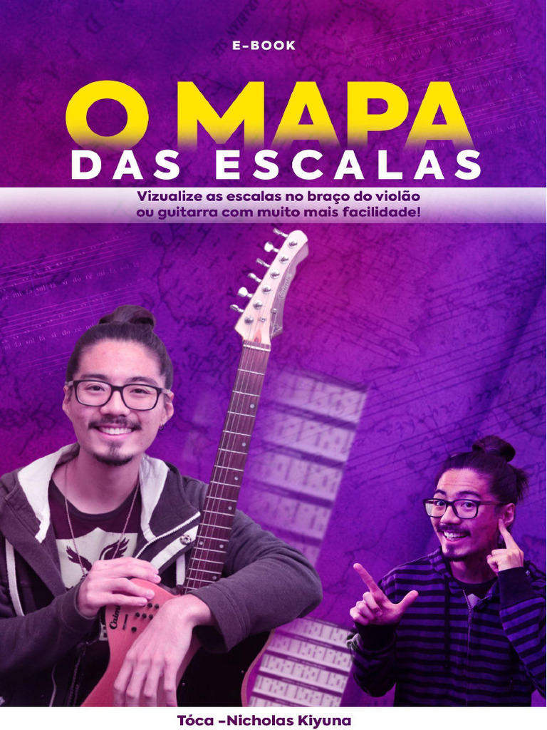 O Mapa Das Escalas | PDF | Escala menor | Escala (música)