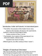 Gothic Genre Codes and Conventions | PDF