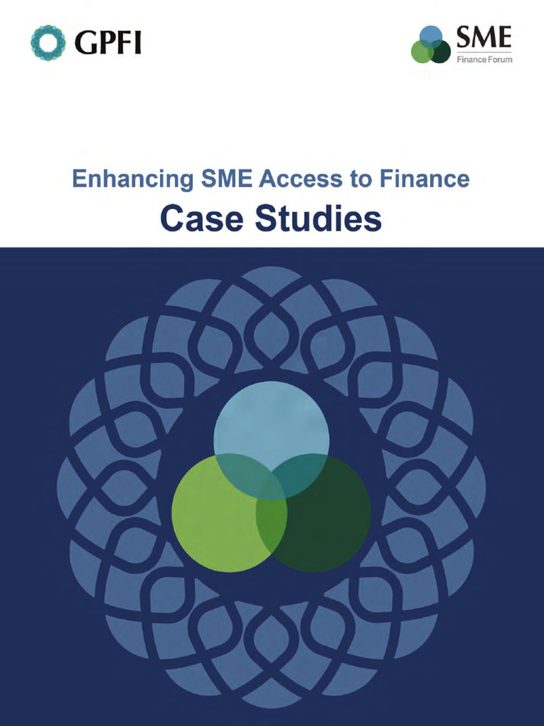 SME Case Study Report | PDF | Small And Medium Sized Enterprises | International Finance Corporation