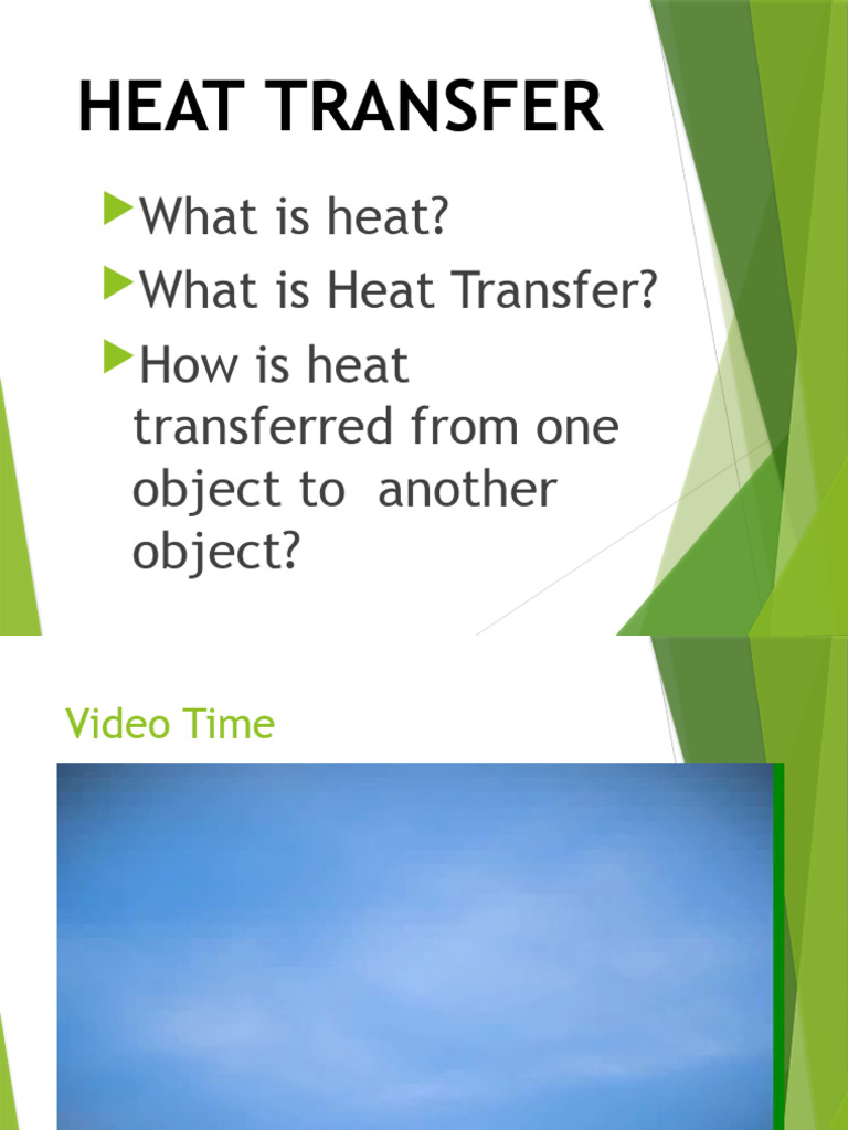 PowerPoint For Heat Transfer Final | PDF