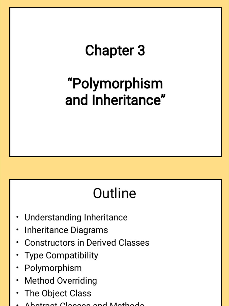 Yaaaaa | PDF | Inheritance (Object Oriented Programming) | Method (Computer Programming)
