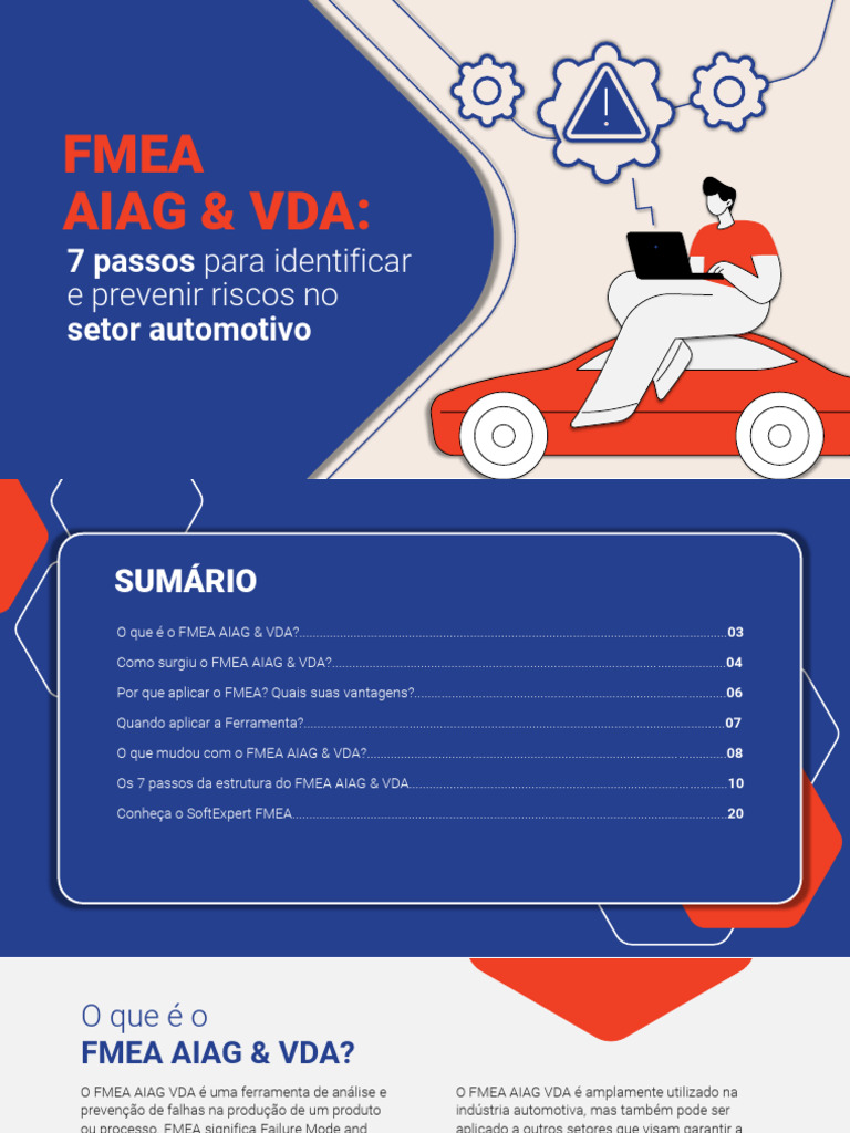 FMEA AIAG & VDA 7 Passos | Download grátis PDF | Despesa | Avaliação de ...