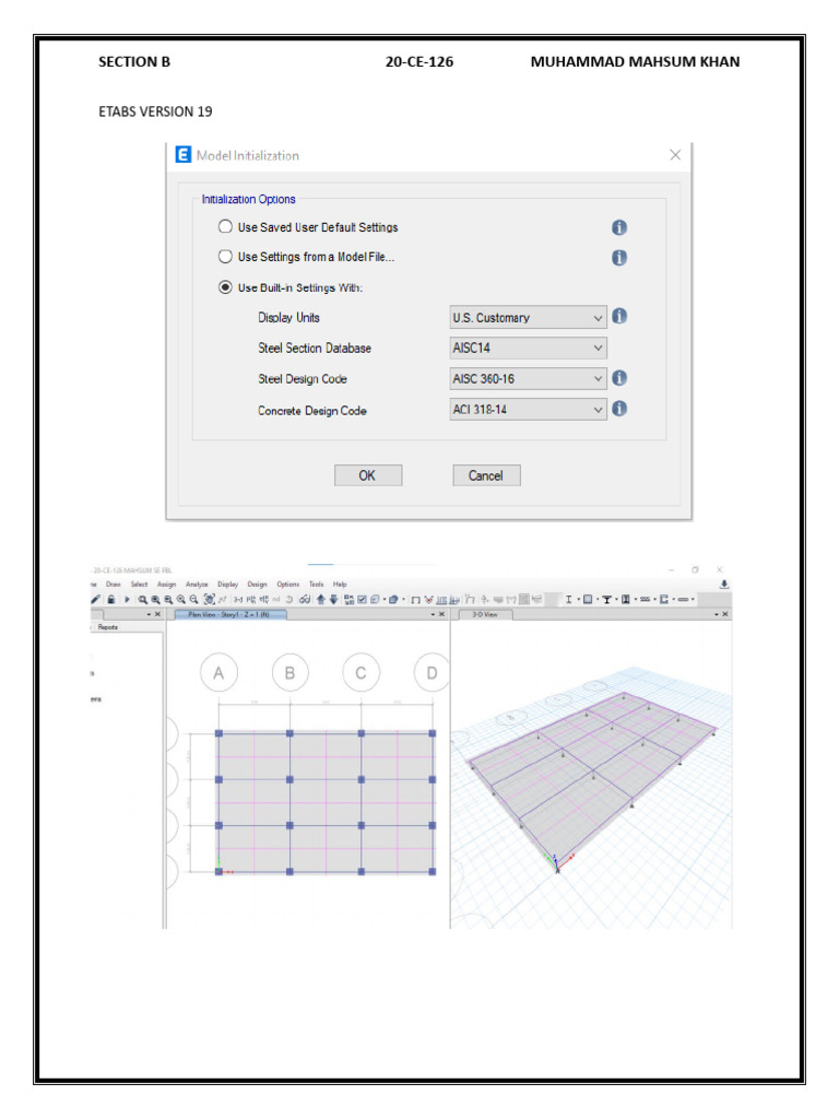 ETABS Version 19 Section B Overview | PDF