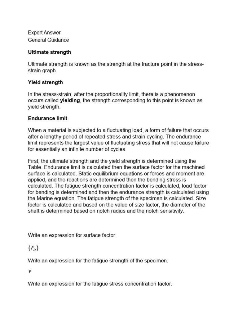 Design As10 | PDF | Strength Of Materials | Fatigue (Material)
