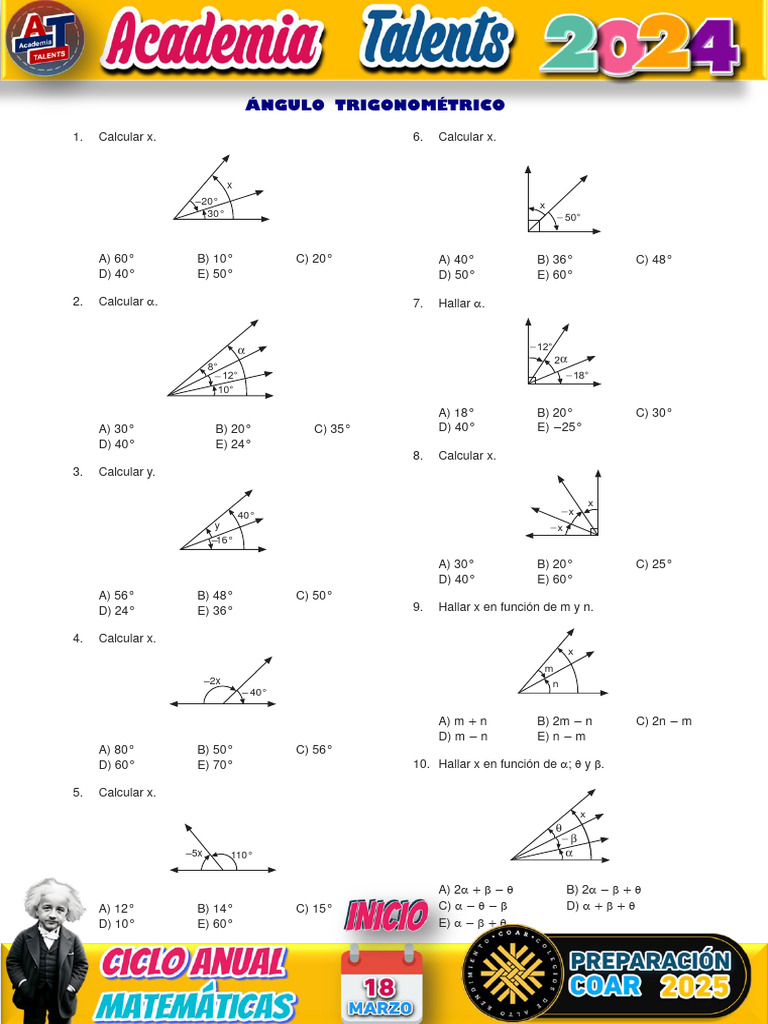 Angulo Trigonometrico | PDF