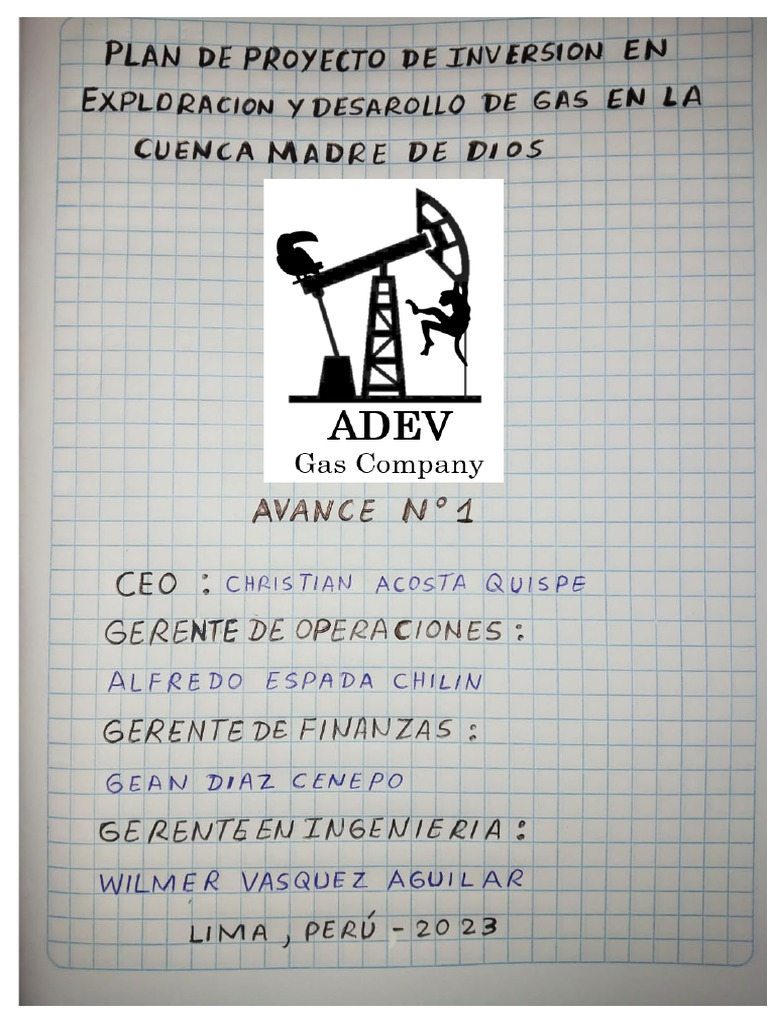 Adev Gas Company - Avance Total | PDF