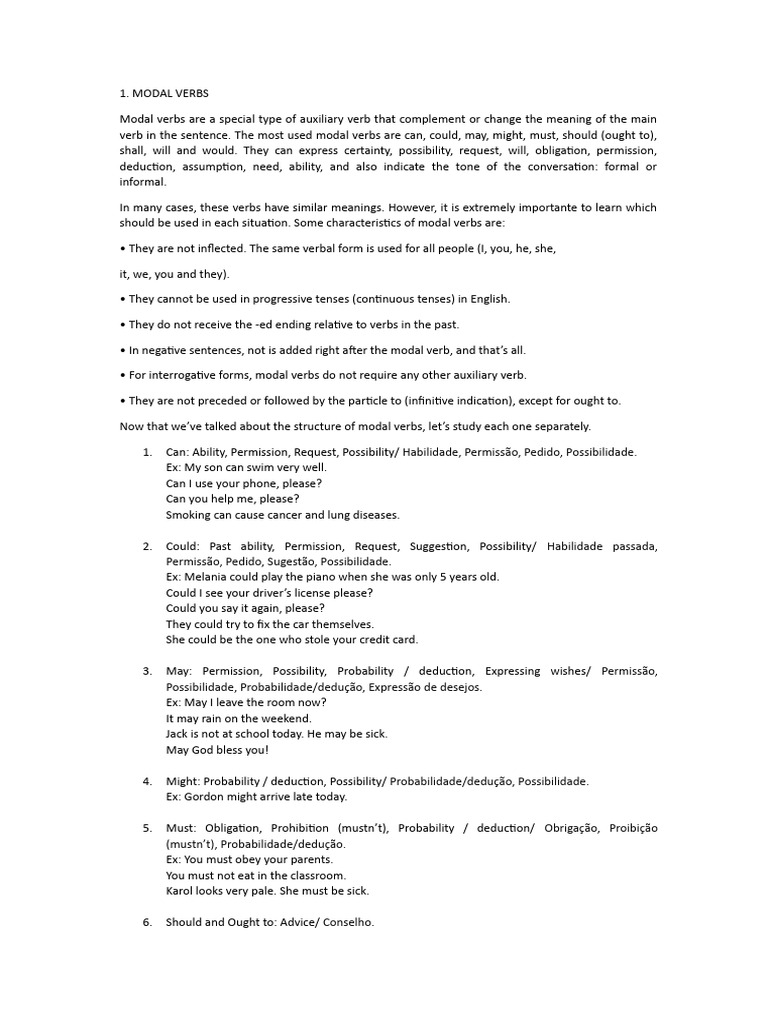 1 | PDF | Verb | Syntactic Relationships