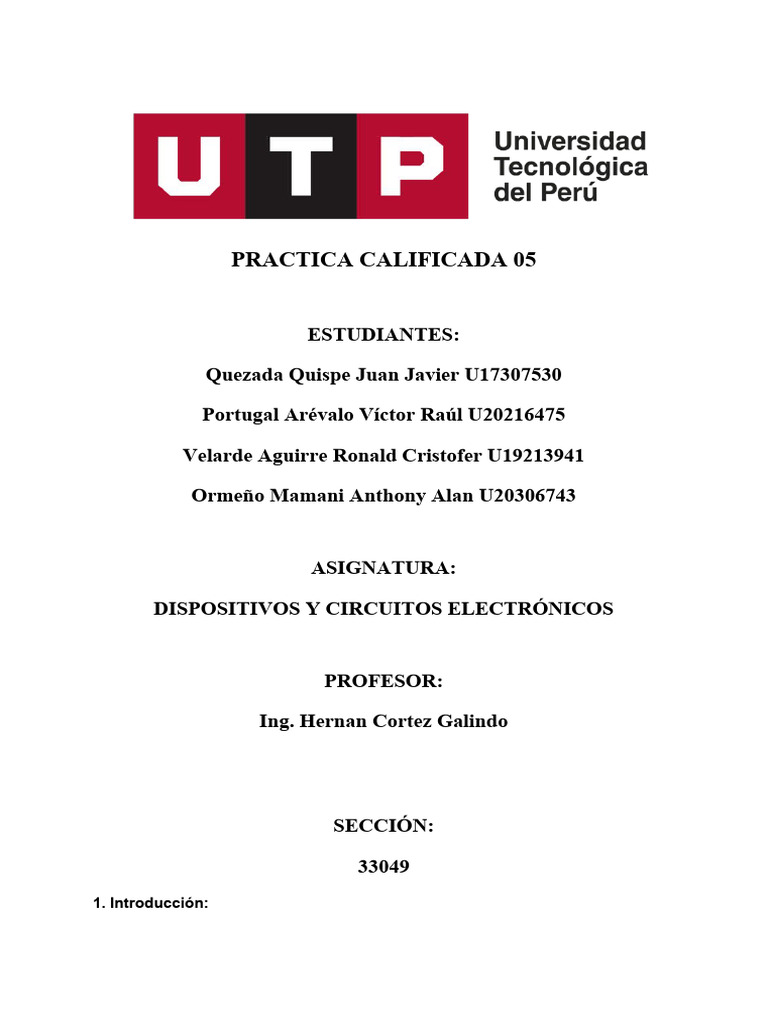 CMT - Lab - 03 | PDF | Electrónica | Fuente de alimentación