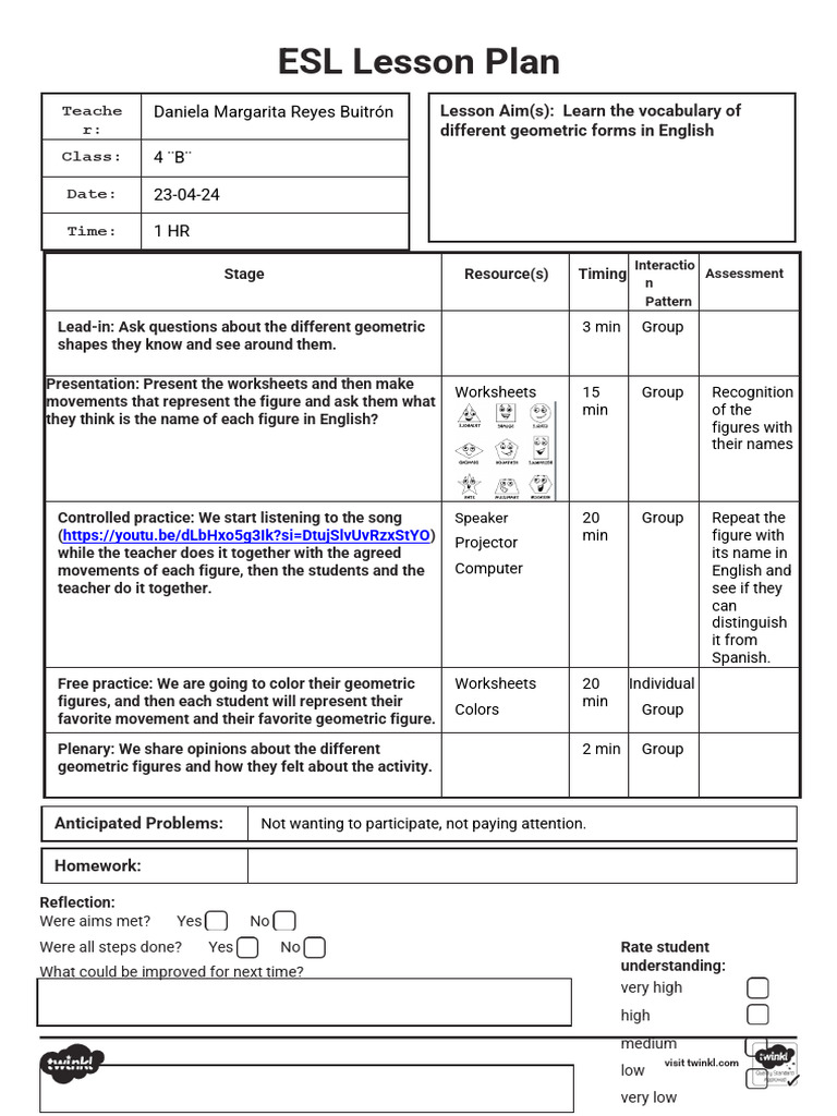 Lesson Plan | Download Free PDF | Lesson Plan | Cognitive Science