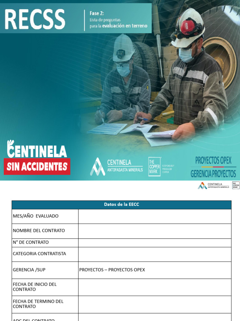 Formato Presentacion Recss Fase 2 Terreno_documental | PDF